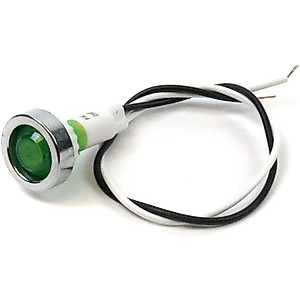 HXHREDRRD Green LED Indicator Light KICSWIND5GN muscle hot rod truck,SHIPS FROM USA