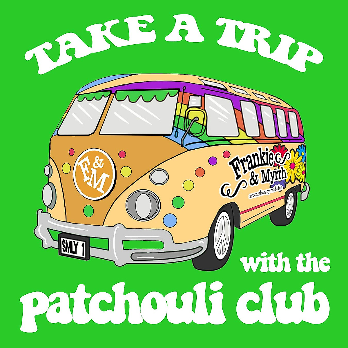 Frankie & Myrrh 2-Pack Room Spray: Truly Patchouli & Hippie Go Lucky. Natural Light Perfume/Cologne for Relaxation and Energy Aromatherapy