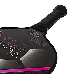 VERSIX Strike 4F Composite Pickleball Bundle for 4 Players (4 Composite Paddles + 4 Outdoor Pickleballs+ Drawstring Bag)