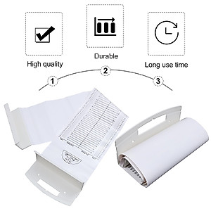 Hemobllo Infant Height Measure Tool - Safe Baby Height Ruler with Non-Slip Measuring Mat for Kids' Growth | Accurate Growth Chart for Home Use