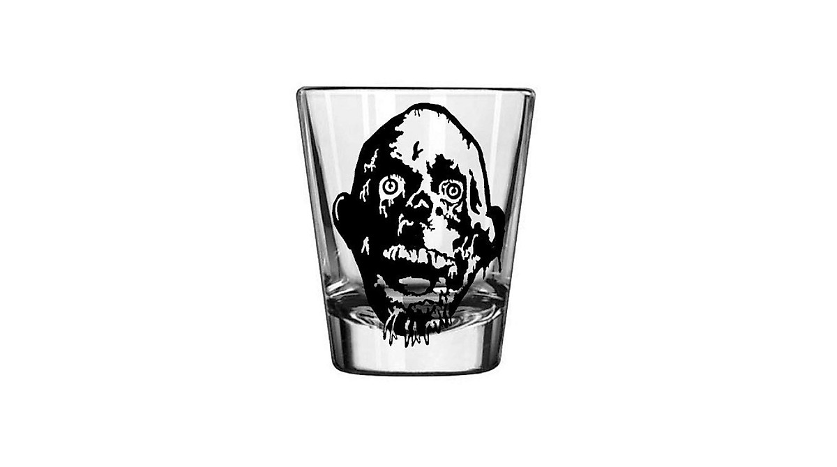 Unique Tar Man Zombie Shot Glass for Horror Fans