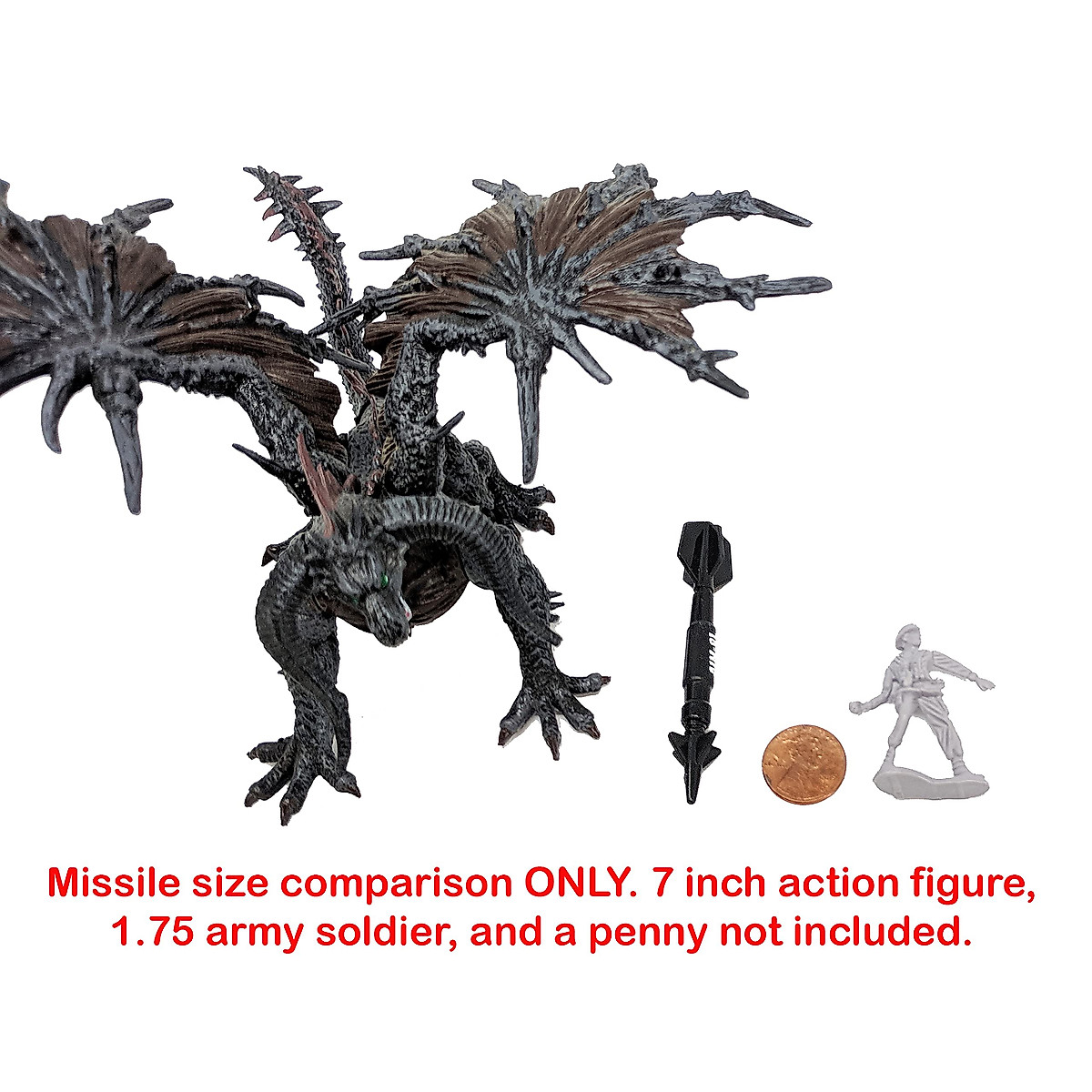 Military Navy Air Force Toy AIM-9 Air Intercept Missile Sidewinder Short Range Missiles Playset for Action Figures Diorama Sets Fighter Jets - 10 Pieces