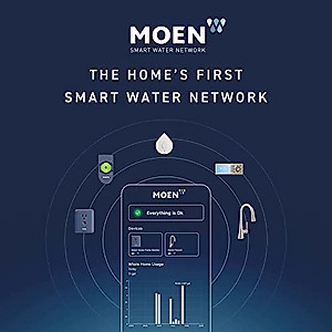 Moen Terra Beige Smart Shower 4-Outlet Digital Shower System Controller for Thermostatic Shower Valve, TS3304TB