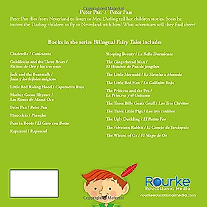Rourke Educational Media Bilingual Fairy Tales Peter Pan Reader (English and Spanish Edition)