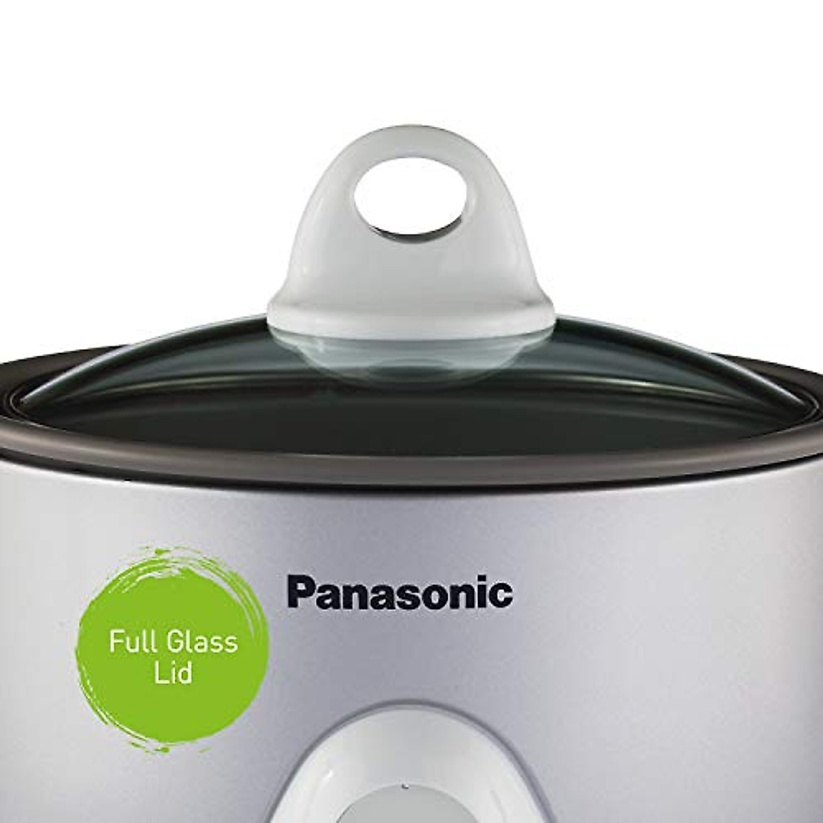 Panasonic SR-G06FGL Rice, Steamer & Multi-Cooker, 3-Cup (Uncooked), 3 Cups 6 Cups Cooked, Silver