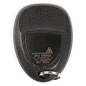 GM Genuine Parts 20869056 3 Button Keyless Entry Remote Key Fob