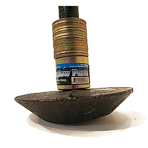 The ROP Shop Genuine OEM | S.A.M. Buyers Heavy Duty Snowplow Shoe Assembly for Western 49071 & Maxim 413609