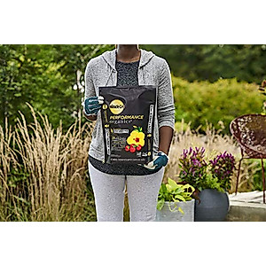 Miracle-Gro Performance Organics All Purpose Container Mix, 6 qt. - Organic, All Natural Plant Soil - Feed for up to 3 Months - All-Purpose Formula for Vegetables, Flowers and Herbs