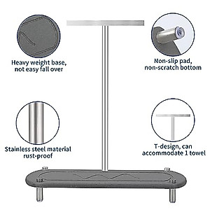 Bathroom Trays， Instant Dry Kitchen Sink Organizer Sponge Holder for Kitchen Sink Diatomaceous Pedestal Stand Riser with Stainless Steel Feet Protection for Modern Home Under-Sink Organizers (grey)