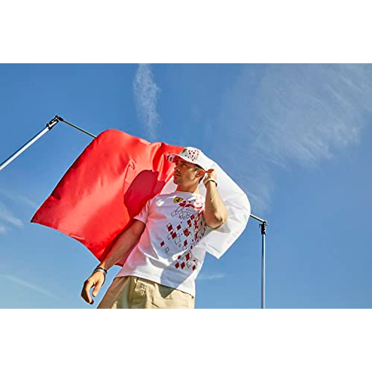 Scuderia Ferrari - 2023 Special Edition Charles Leclerc Hat - Unisex - White - Size: One Size