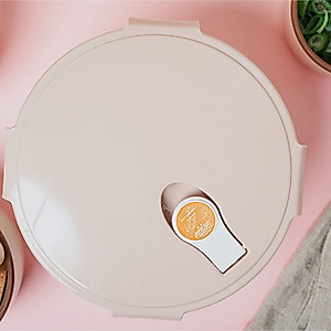 AI LOVE PEACE Microwave Instant Ramen Lunch Bowl Wheat Straw with Steam Release Vent Airtight Clip Lock Container,Microwave Safe ramen bowl with chopsticks for Working Adults, and Families