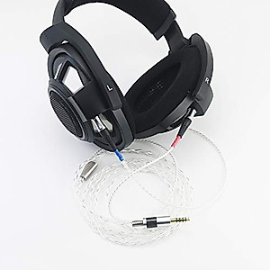 NewFantasia HiFi Cable with 4.4MM Balanced Male Compatible with Sennheiser HD800, HD800S, HD820 Headphones Compatible with Sony WM1A, NW-WM1Z 2m/6.6ft