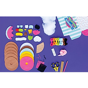 Klutz Sew Your Own Donut Animals Craft Kit, Brown/a