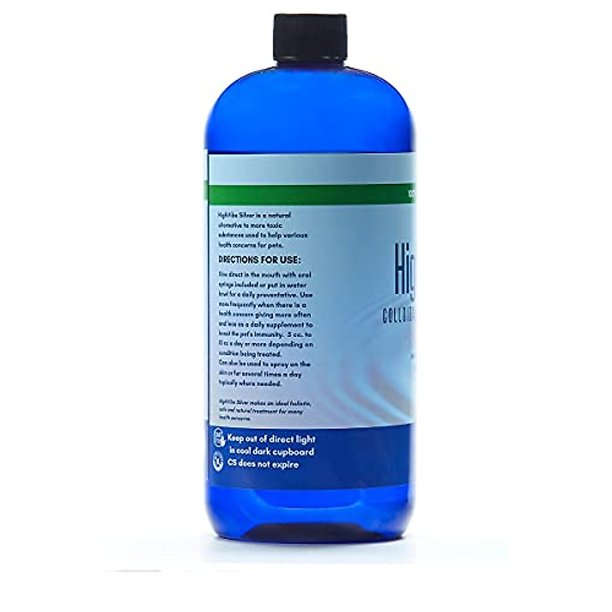 HighVibe Silver 32 oz and 16 oz Colloidal Silver for Pets