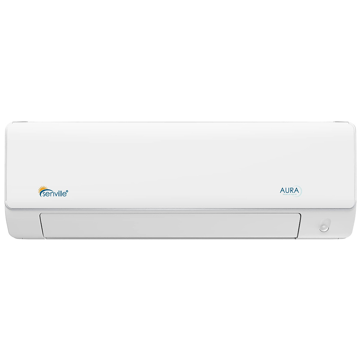 Senville SENA-30HF/T Tri Zone Mini Split Air Conditioner Heat Pump, 28000 BTU, Works with Alexa, White