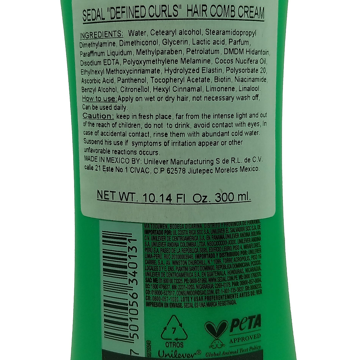 Sedal New formula Combing Curls Obedient Curls 300ml (2 Pack)