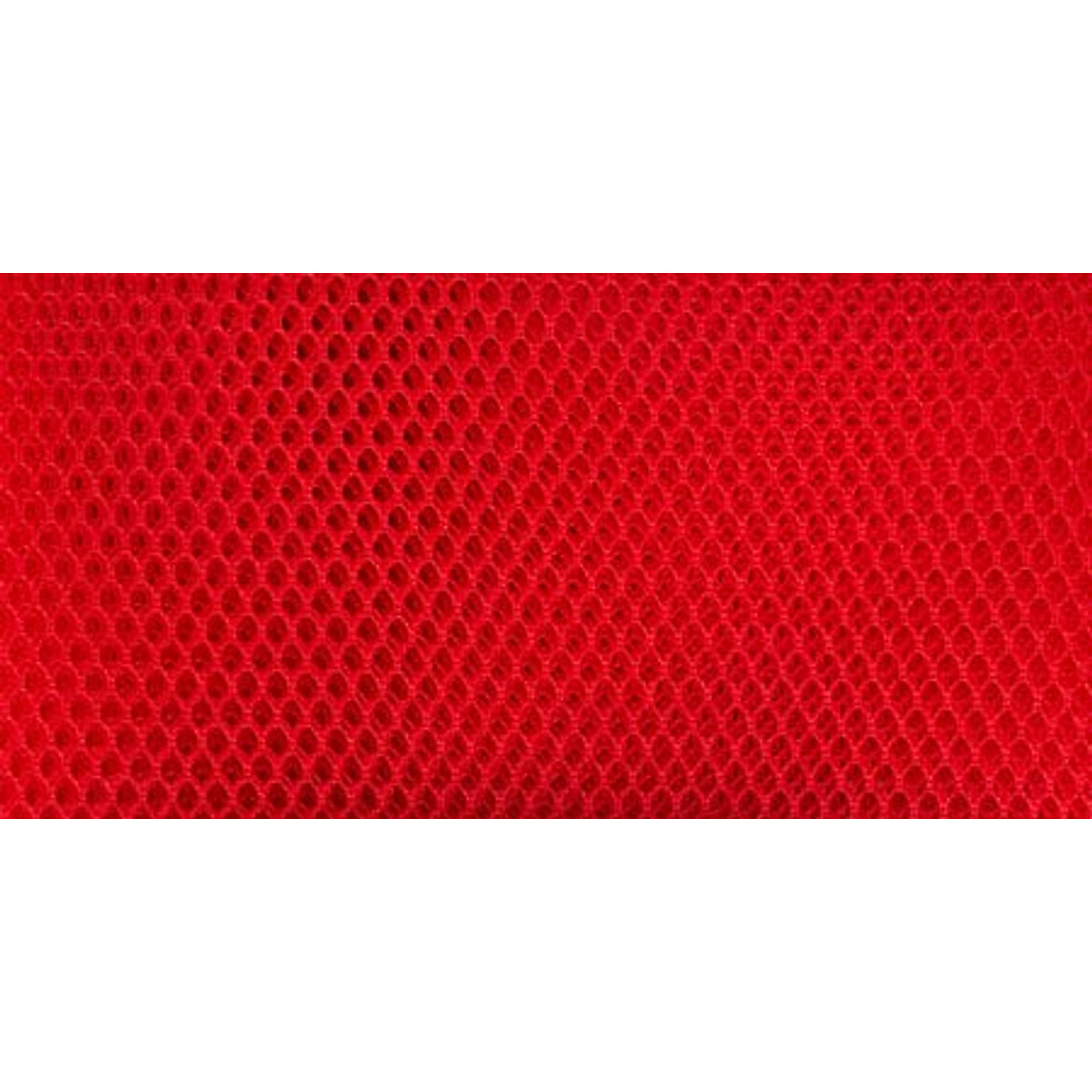 Annie Mesh Fabric Lightweight 18"x 54" Atom Red, 18" by 54"