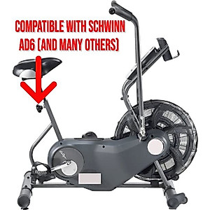 TreadLife Fitness Replacement 1/2" Pop Pin for Exercise Equipment, Bikes, Ellipticals, Gyms, Workout Machines - Compatible with Schwinn Airdyne AD6 - (Size: 1/2")