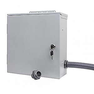 R310A Pro/Tran2 Outdoor 30-Amp 10-Circuit 2 Manual Transfer Switch with L14-30 Power Inlet