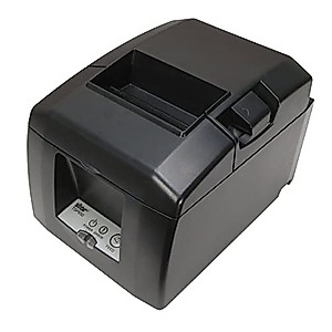 Star Micronics TSP654II (TSP650II Series) Ethernet Thermal Receipt Printer, Black - Ethernet Connectivity, 11.8 IPS, 203 dpi, 3.15" Max Print Width, Auto Cutter - YKGAV