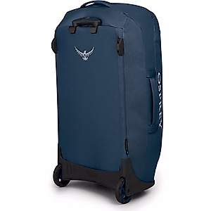 Osprey Transporter 90L Wheeled Travel Duffel Bag, Venturi Blue