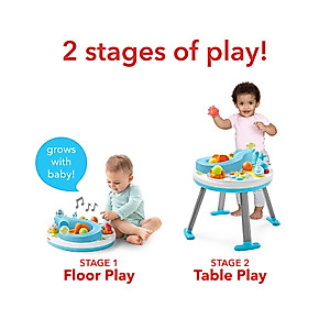 Skip Hop Let's Roll 2-in-1 Baby Activity Table, Explore & More