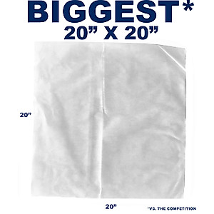 (50 Pack) Commercial Cold Brew Coffee Filters, 20" x 20" For Commercial Model Cold Brew Coffee Makers and 5-Gallon Commercial Systems