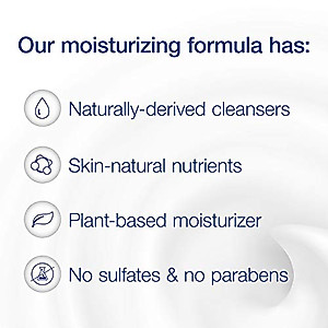 Dove Body Wash 100% Gentle Cleansers, Sulfate Free Peony and Rose Oil Effectively Washes Away Bacteria While Nourishing Your Skin, 22 Fl Oz (Pack of 4)