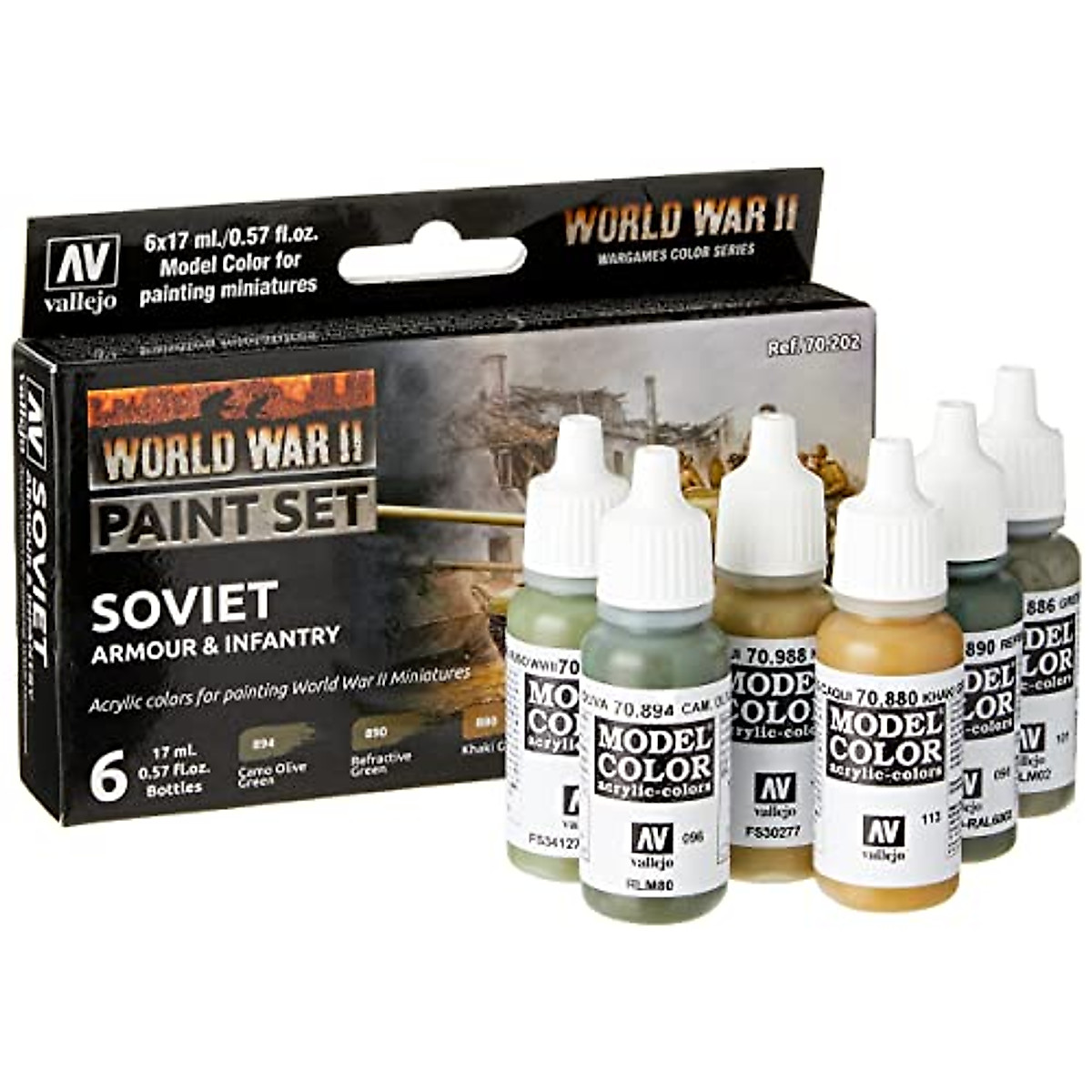 Vallejo Model Color WWII Soviet Armour & Infantry