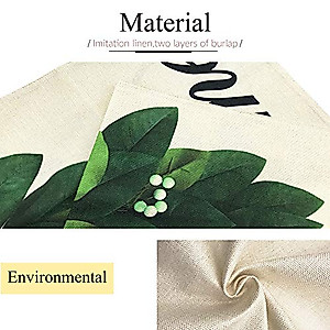 ORTIGIA Easter Gnome Garden Flag Happy Holidays 12x18Inch Burlap Double Sided Colorful Easter Eggs Flag Spring Summer Farmhouse Seasonal Outdoor Flag