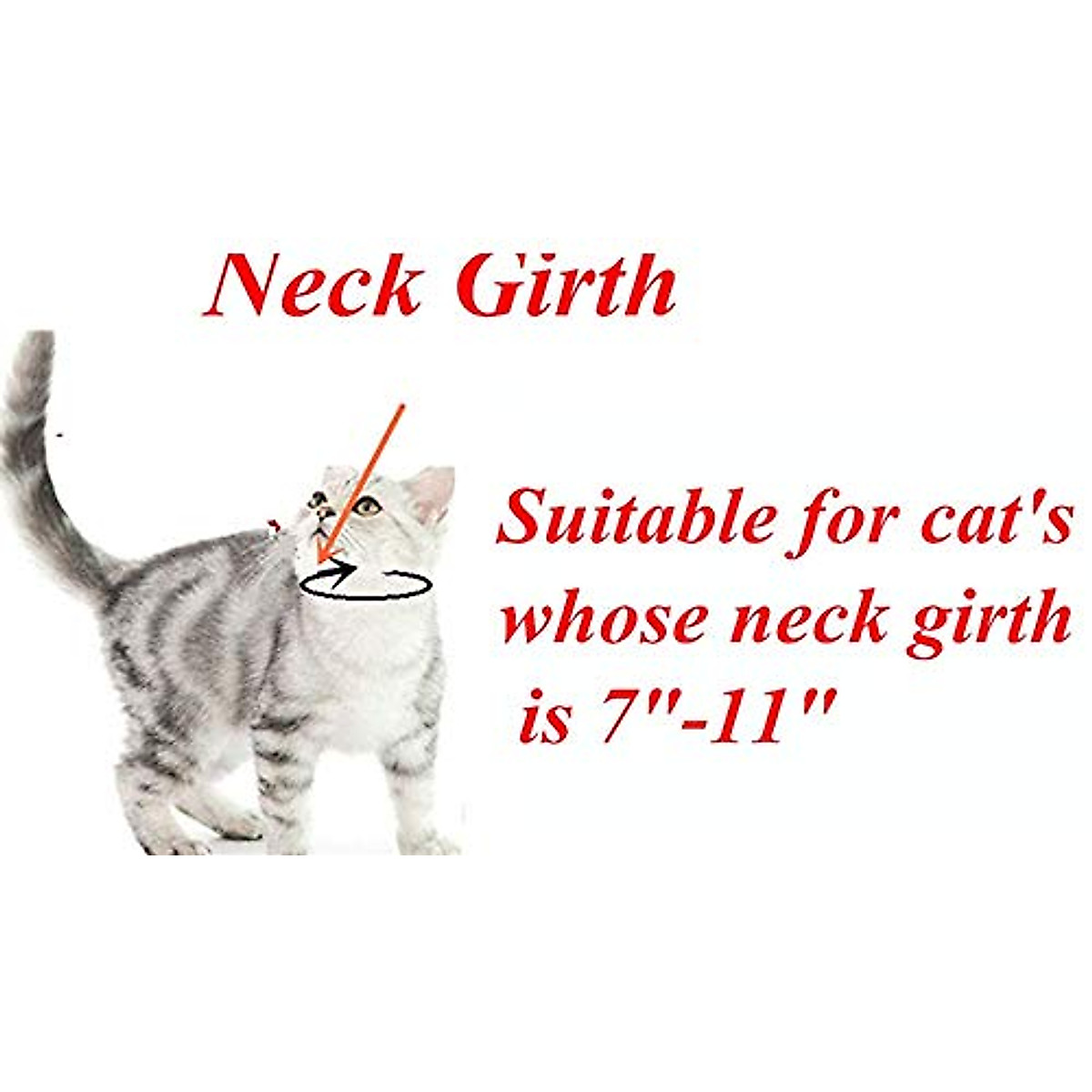 BoomBone 2 Pack Valentines Day Cat Collar Breakaway,Safety Adjustable Collars with Bell for Kitten