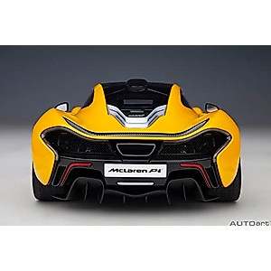 AUTOart McLaren P1 Volcano Yellow w/Yellow/Black Interior 1/18 Model Car 76067
