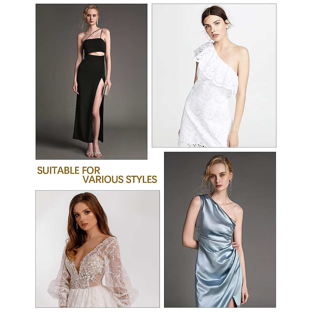 digitharbor StickyAdhesive Bra Strapless Invisible Push up Silicone Bra for Backless Dress with Nipple Covers-3 Nude