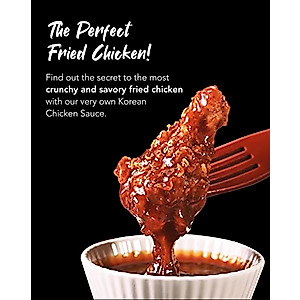 FUNTABLE KOREAN CHICKEN SAUCE - Sticky and Tangy Dipping Sauce for Authentic Korean Style Fried Chicken (14.1 OZ, Pack of 1)