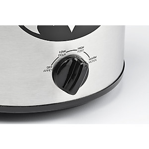 DC Batman Slow Cooker by Warner Bros - Small Slow Cooker for DC Kitchen Appliances - Perfect for Desserts, Appetizers & Meals - Features Removable Insert & Glass Lid - DC Merchandise - 2 Quarts