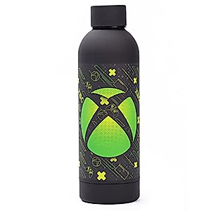 Xbox Water Bottle Gamer 750ML Game Stainless Steel Sports Travel Mug One Size