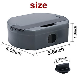 Garbage fighter Replacement Water Tank Box Compatible with IROBOT Braava Jet M6 (6110) (6012) (6112) (6113) Ultimate Robot Mopping Water Tank Accessories