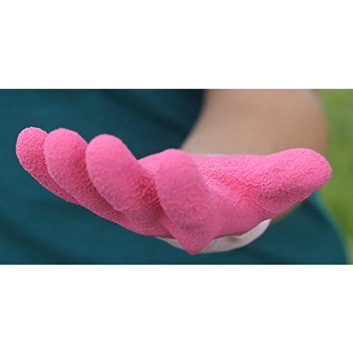 Women Gardening Gloves with Micro Foam Coating - Garden Gloves Texture Grip - Women’s Work Gloves 3 Pair Pack - Working Gloves For Weeding, Digging, Raking and Pruning