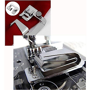 Windman 3 Sizes Wide Rolled Hem Pressure Foot Sewing Machine Presser Foot Hemmer Foot Set 1/2 Inch, 3/4 Inch, 1 Inch Low Shank Sewing Machine Presser Foot for Brother Singer