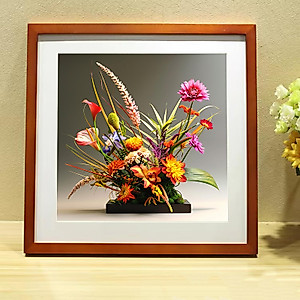 Maripabon 5D Sunflowers Diamond Painting Kits for Adults Full Drill National Flag Cross DIY Round Diamond Art Kits Flowers Picture Art for Home Wall Decor,11.8x15.7 inch