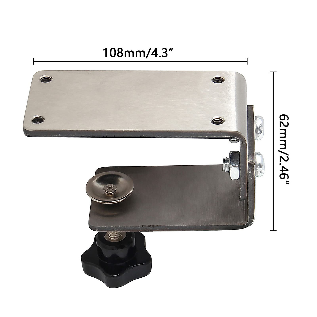 YESHMA Clamp Compatible with USB Handbrake Clamp PC for Racing Games Compatible With G25/27/29 G920 T500 T300 G923(Clamp)