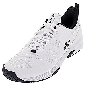 YONEX Unisex Sonicage Plus 4E Width Tennis Shoes White