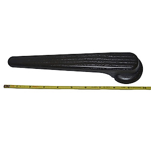 FR Lever Style Recliner Release Handle, Dark Walnut Finish 5/8" Hole