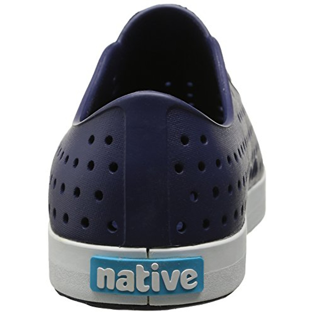 Native Shoes, Jefferson, Lightweight Sneaker for Adults, Regatta Blue/Shell White, 7 M US Women/5 M US Men