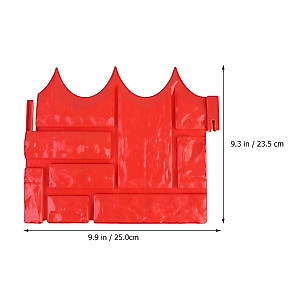 DOITOOL 10pcs Lawn Edging Lawn Border Fence Plant Border Garden Fence