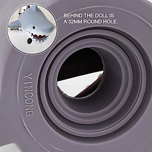 Whale Faucet Cover Childrens Faucet Extender Bath Spout Cover Cute Shark Spout Sink Handle Extender for Safe and Fun Hand- Washing Solution Bath Spout Cover