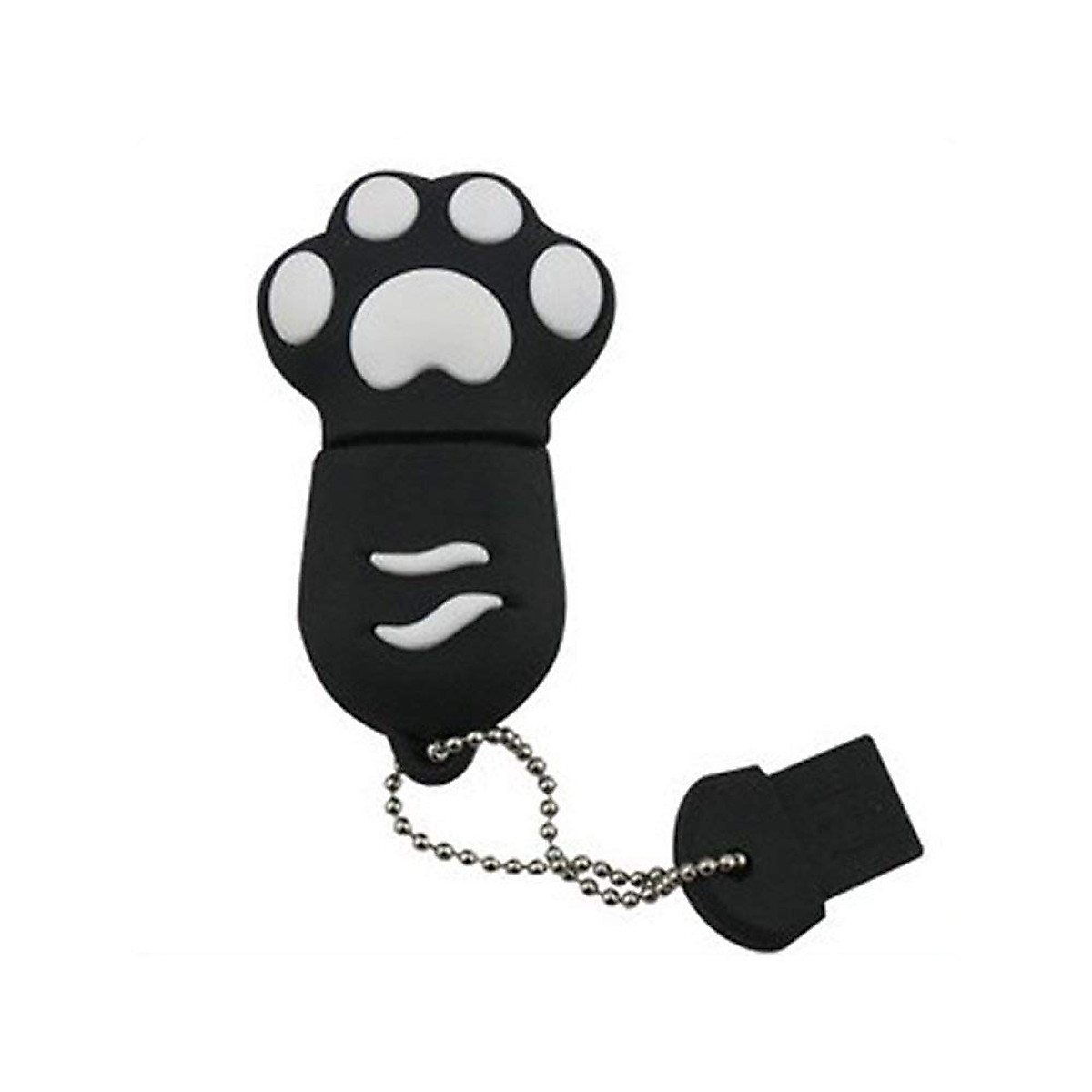 Premium Black Paw USB Flash Memory Drive 8GB