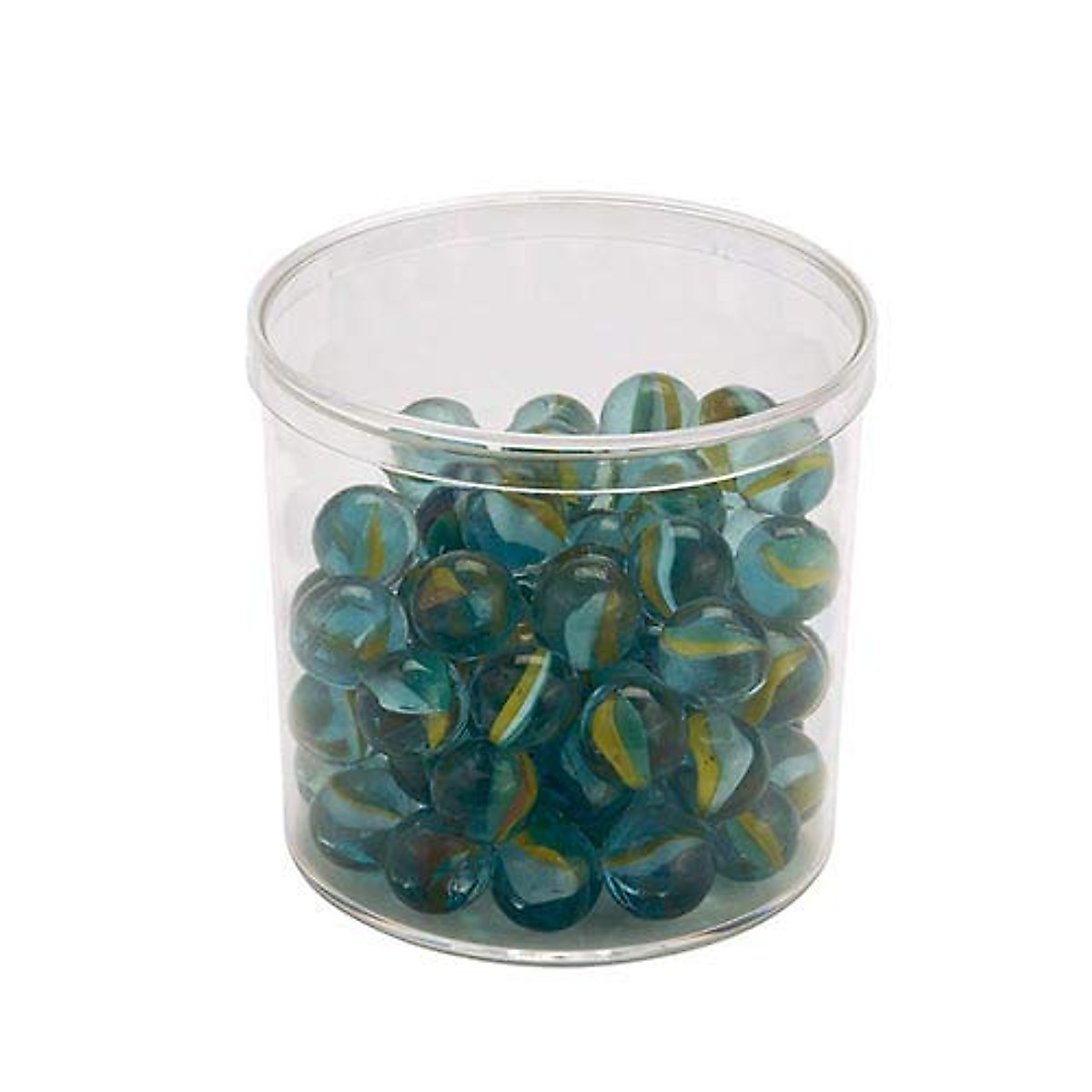 Pioneer Plastics 115C Clear Cylinder Plastic Container, 3.375" W x 3.125" H, Pack of 12