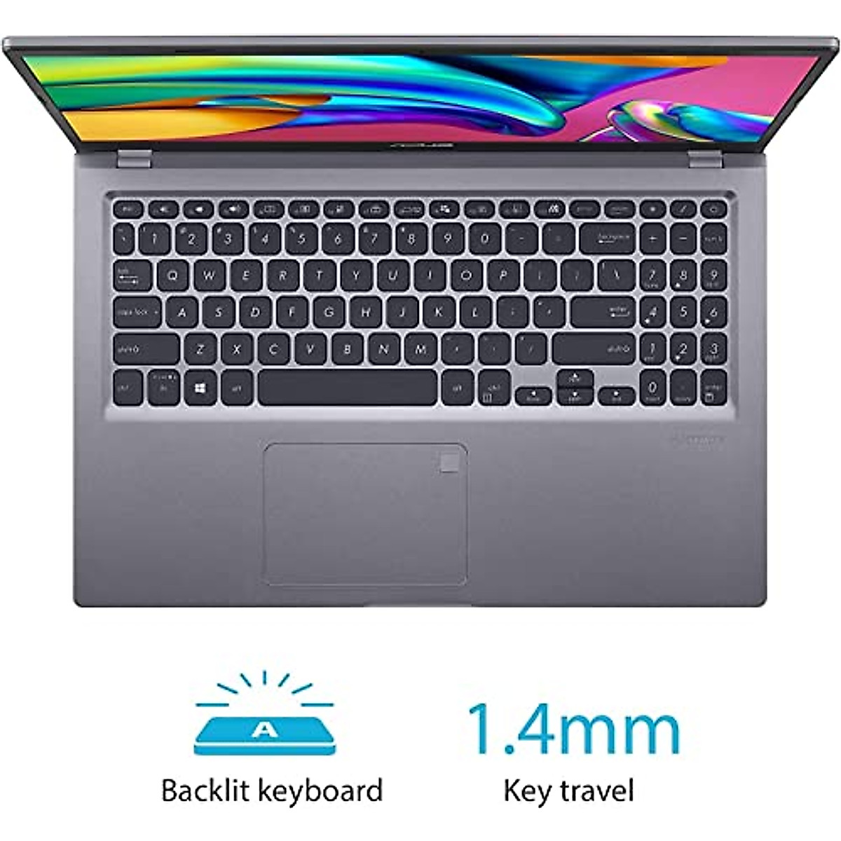 ASUS 2023 Vivobook 15.6" FHD Touchscreen Thin Laptop, Intel Core i3-1115G4 Up to 3.9Ghz, 20GB RAM,1TB PCIE SSD, HDMI, Fingerprint, Backlit KB, Windows 11S, Grey+ GM Accessories