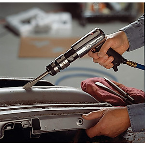 Ingersoll Rand 114GQC Quick Change Air Hammer 3-Piece Chisel Set, 3500 BPM, 2-5/8" Stroke, .401 Shank